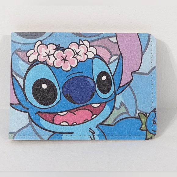 Disney | Accessories | Disney Stitch Card Holder Credit Card Holder Id ...